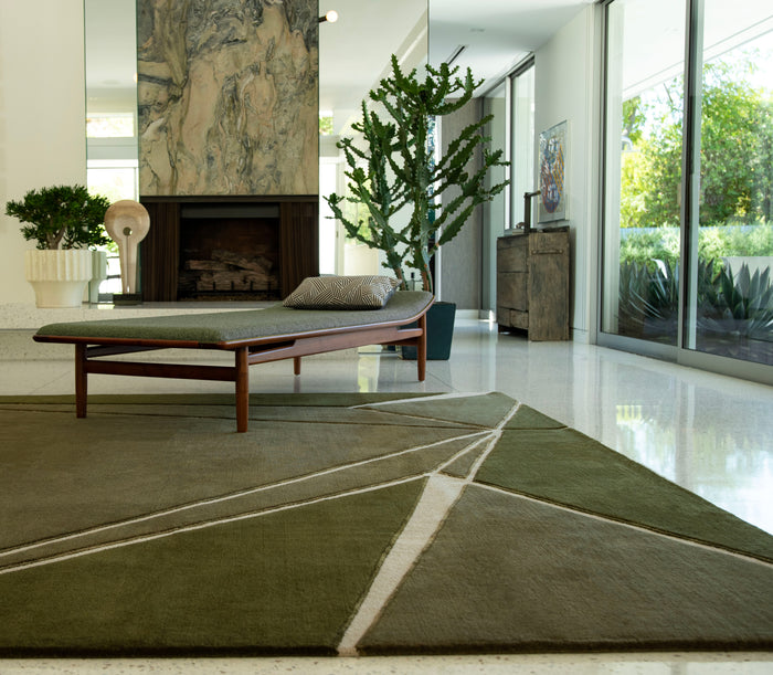 Luis Fernandez, STELLA - Moss | Modern Rugs LA